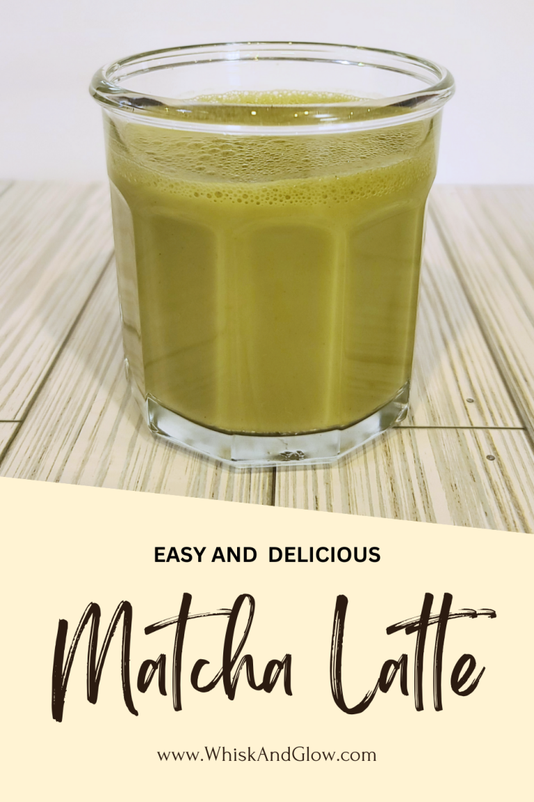 Hot Matcha Latte Recipe