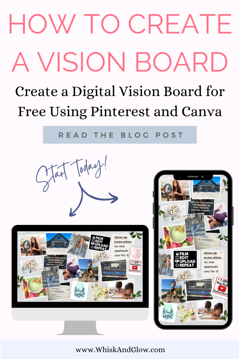 How to Create a Vision Board with Canva