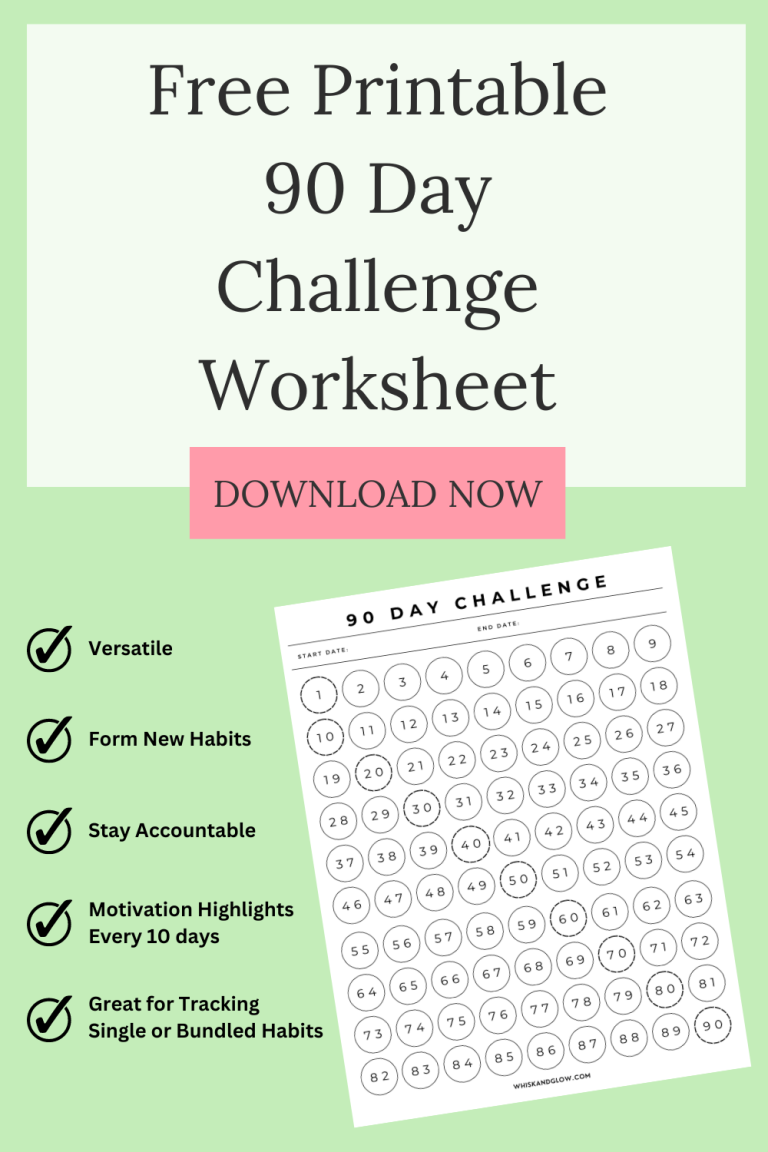 Transform Your Life With A 90 Day Challenge