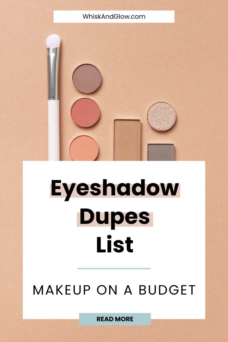The Best Eyeshadow Makeup Dupe List
